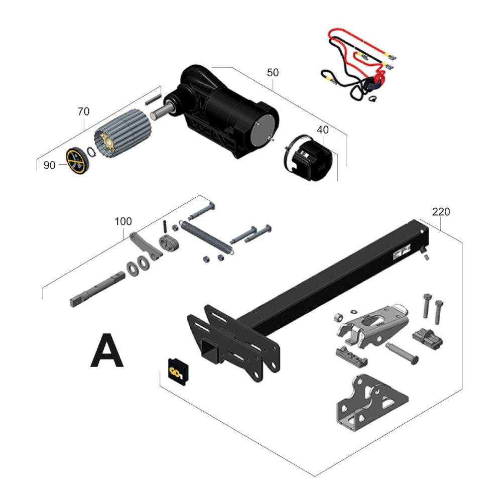 Truma Antriebseinheit A für GO2 (RH2) - (Nr. 60031-00173) | Campingplus