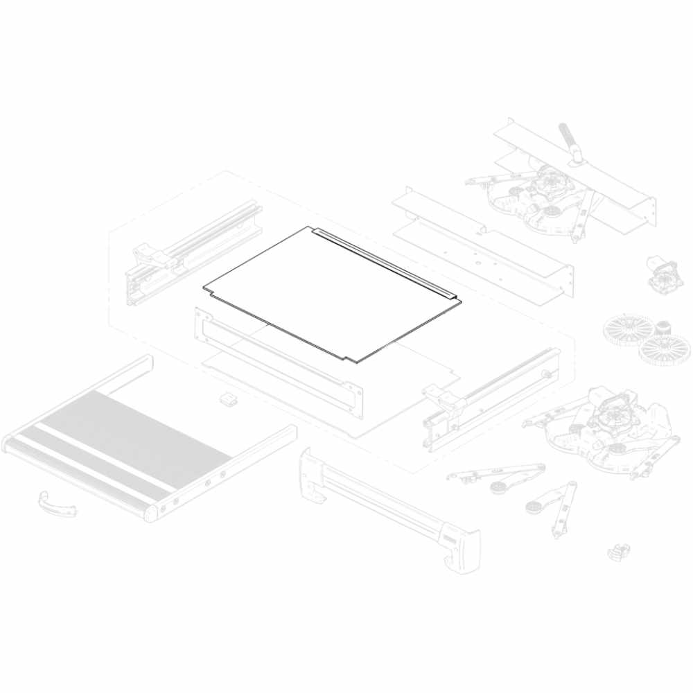Thule Obere Gehäuseplatte für Slide-Out Step G2 Crafter ab 2022 ...