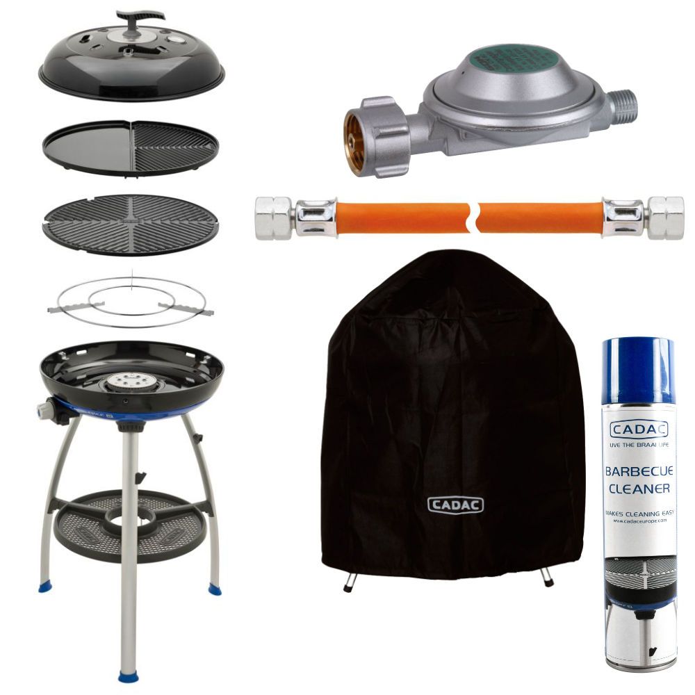 Cadac Carri Chef 50 BBQ/Grill2Braai, 50 mbar - Komplettset | Campingplus